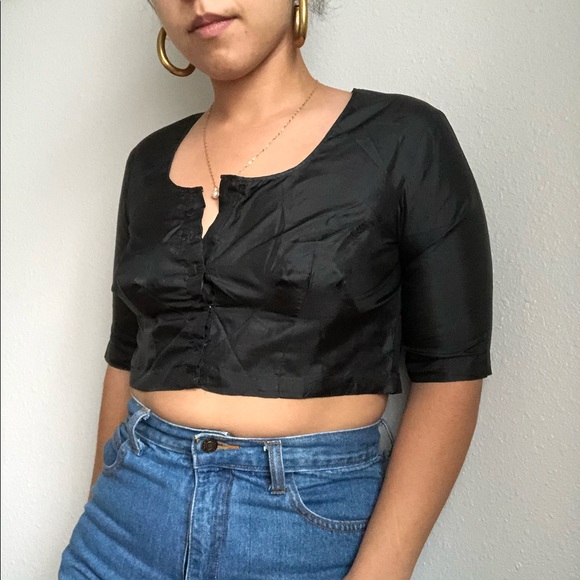 Tops | Vintage Handmade Crop Top | Poshmark